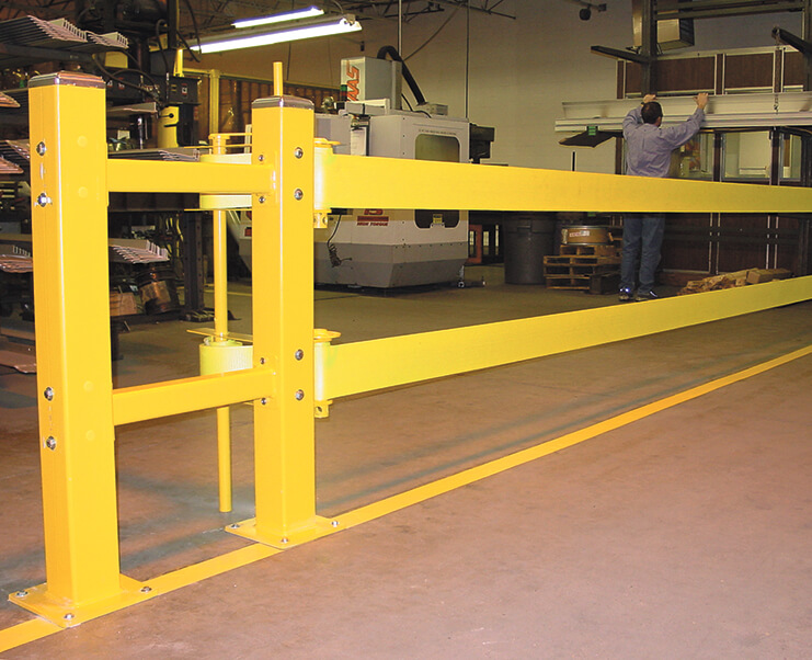 GuardRite Strap Safety Barrier Systems | Rite-Hite