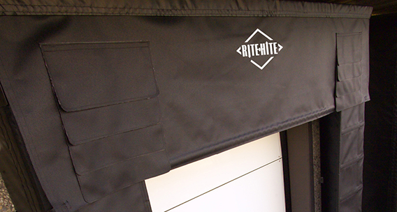 ComboShelter ™ Dock Shelter with Fully Impactable Side Frames | Rite-Hite