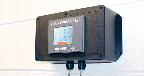 Fan Commander Touch Screen Control Station | Rite-Hite
